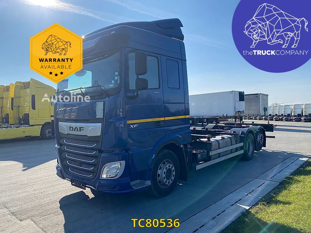 DAF XF 480 vozilo za prevoz kontejnera
