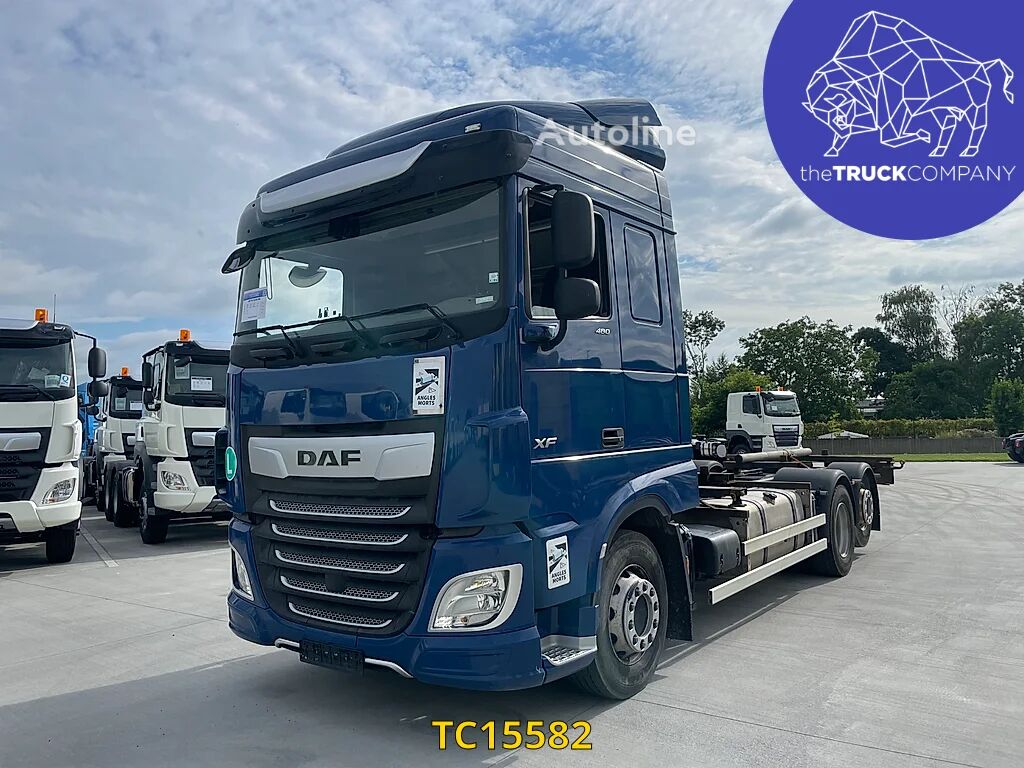 DAF XF 480 vozilo za prevoz kontejnera