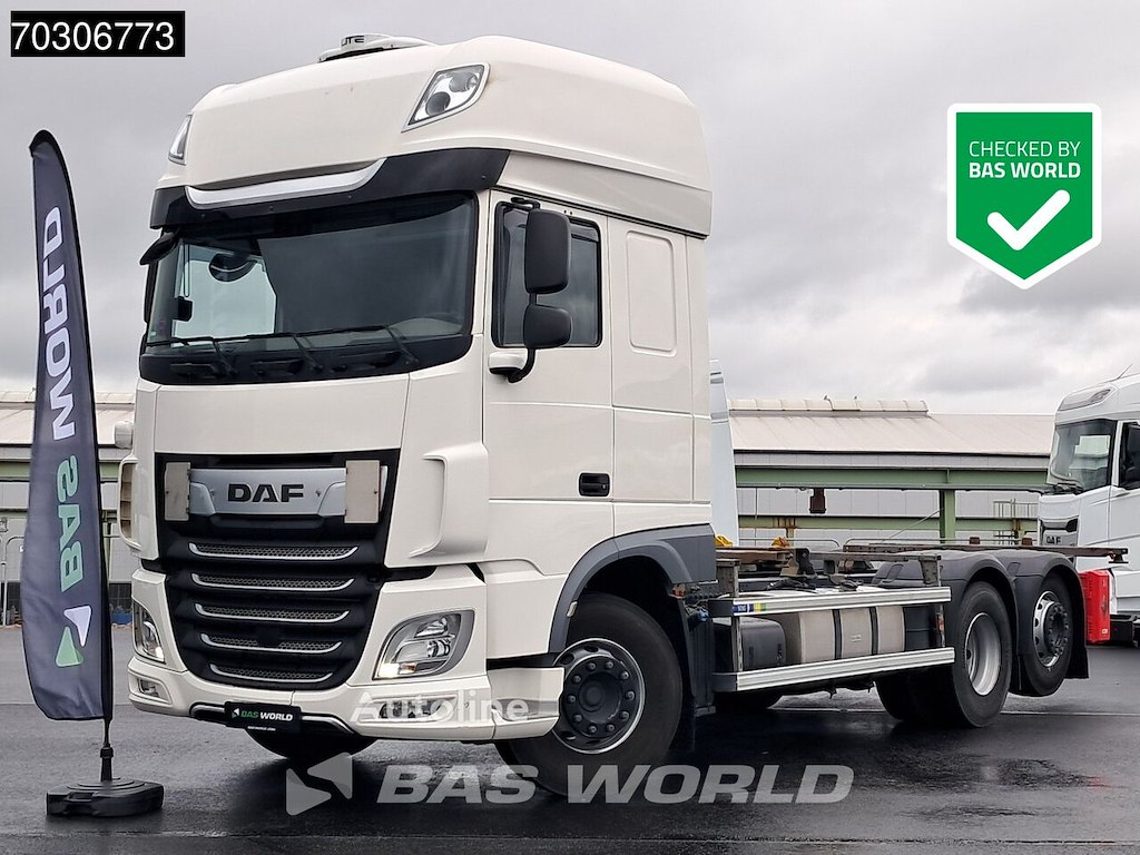 DAF XF 480 6X2 SSC Retarder 2xTanks Lift/Steering ACC BTS-DAF Dealer vozilo za prevoz kontejnera