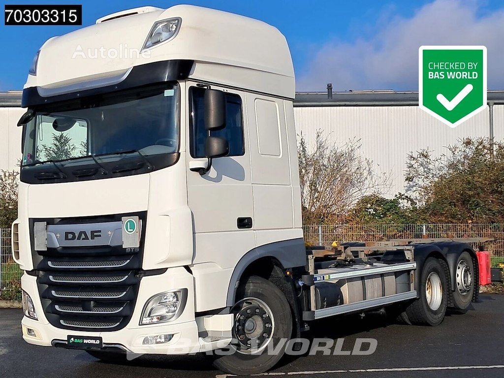 DAF XF 480 6X2 BDF SSC Retarder Lift+Steering Axle Automatic BTS-DAF vozilo za prevoz kontejnera