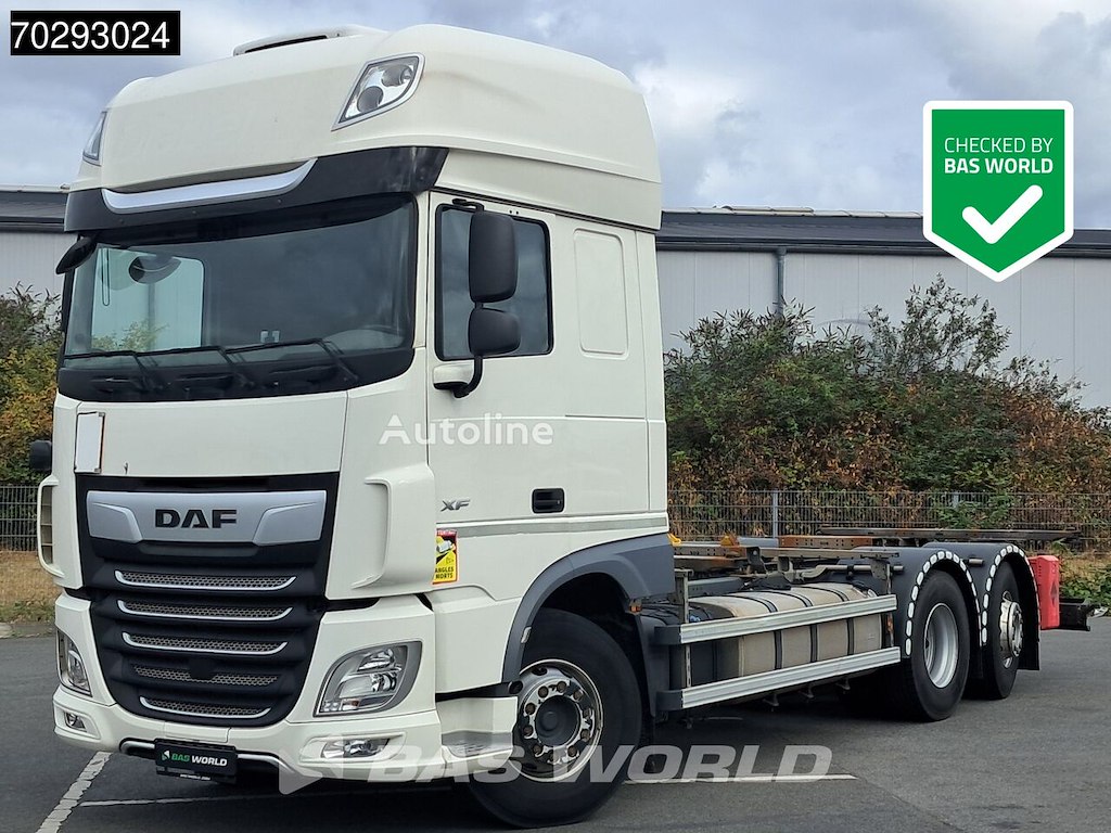 DAF XF 480 6X2 SSC FAN Retarder Lift-Lenkachse BTS-DAF Dealer Leasin vozilo za prevoz kontejnera