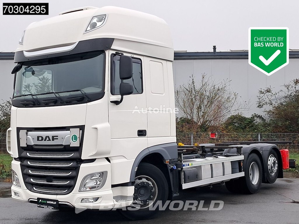 DAF XF 480 6X2 BDF SSC Retarder Lift+Steering Axle Automatic BTS-DAF vozilo za prevoz kontejnera