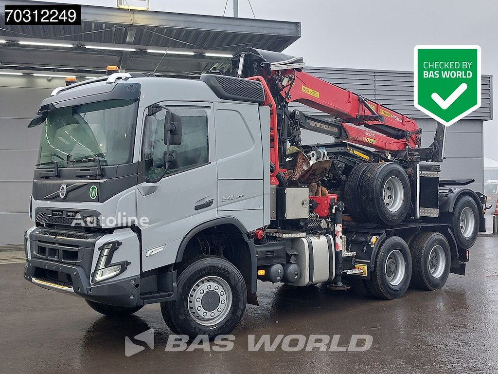 Volvo FMX 540 FMX 6X6 6x6 Palfinger Epsilon S260L87 wood crane Holztra kamion za prevoz drva
