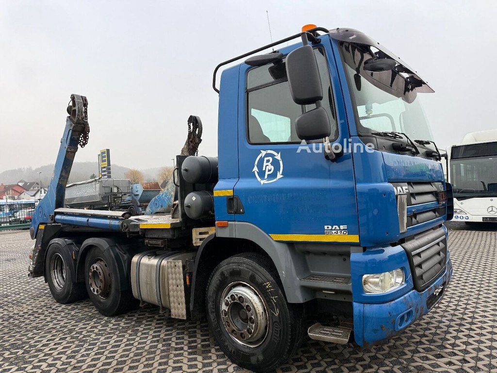 DAF 85,410 6X2 410 PS kamion autopodizač kontejnera