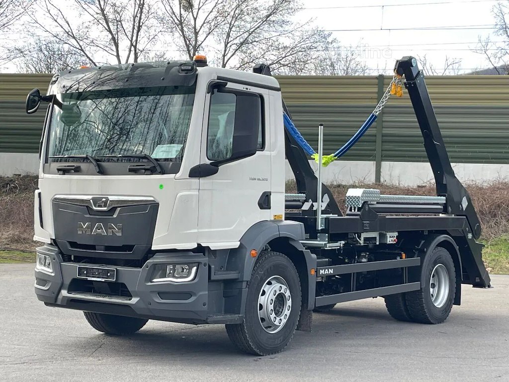 MAN TGM 18.320 MAN TGM 18.320 4x2 Euro 6e Hyva Absetzkipper kamion autopodizač kontejnera