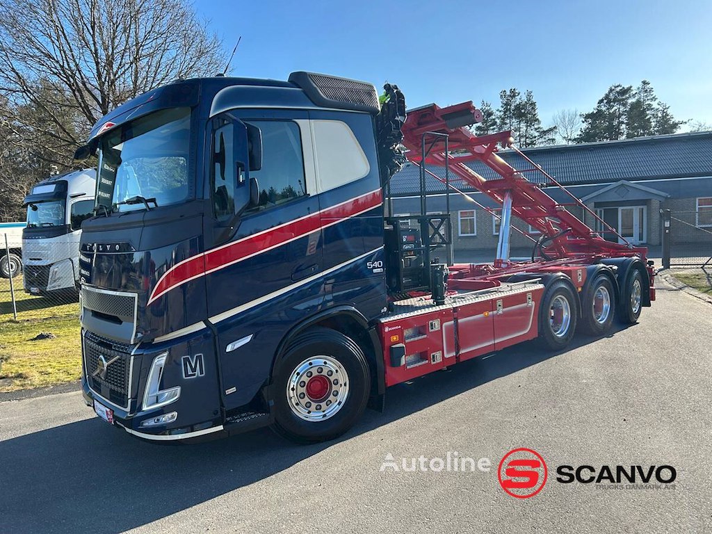 Volvo FH 540 Aero - Hiab 232 Hipro E5 kamion sa kukom za podizanje tereta