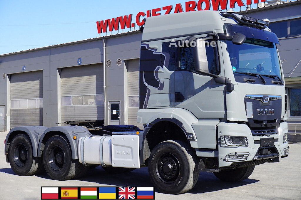 MAN TGS 33.510 6x6H BL SA tractor unit / PTO tegljač