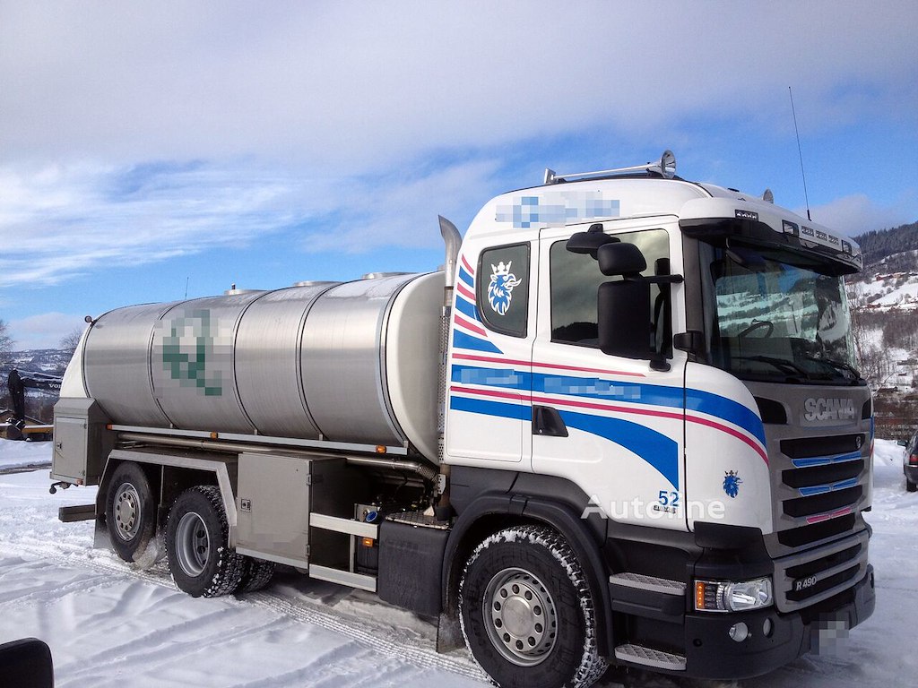 Scania R490 *6x2 *MILK *15m3 *PUMP *EURO 6 * autocisterna za mleko