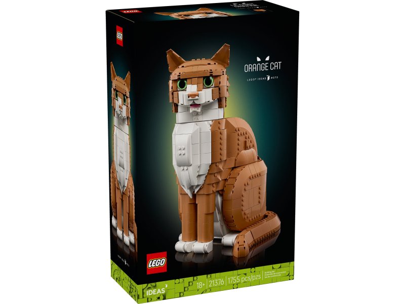 LEGO 21376 NARANDŽASTA MAČKA