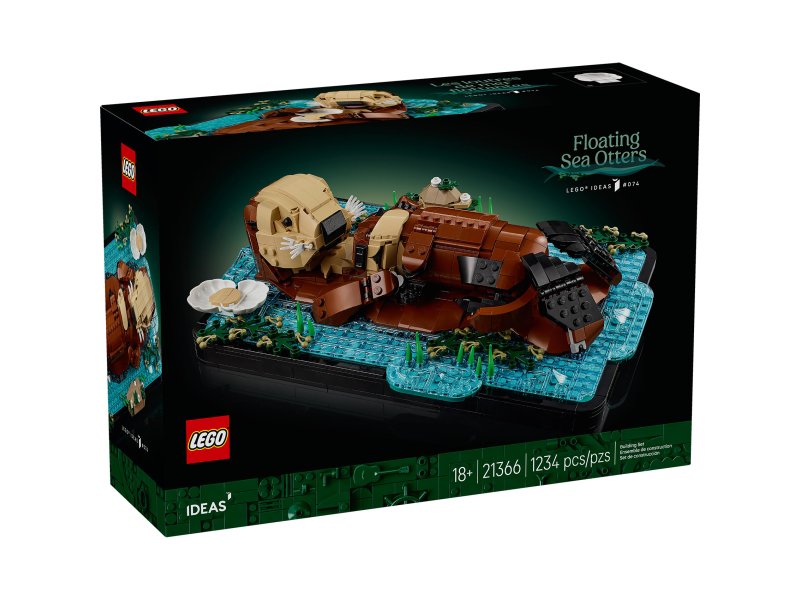 LEGO 21366 PLUTAJUĆE MORSKE VIDRE