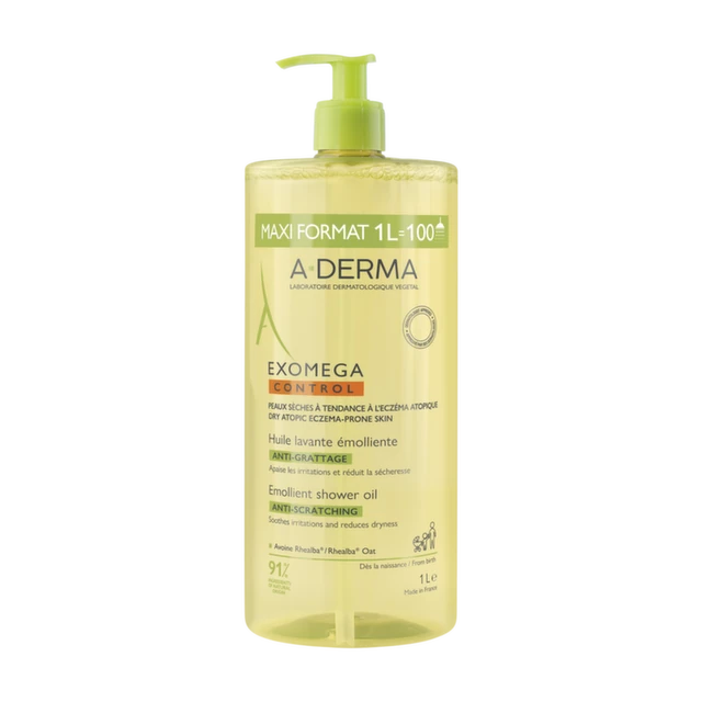 A-Derma Exomega Control Ulje, 1 l