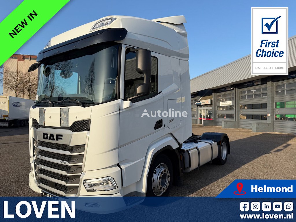 DAF XF 480 FT Low Deck PCC/MX Engine Brake tegljač