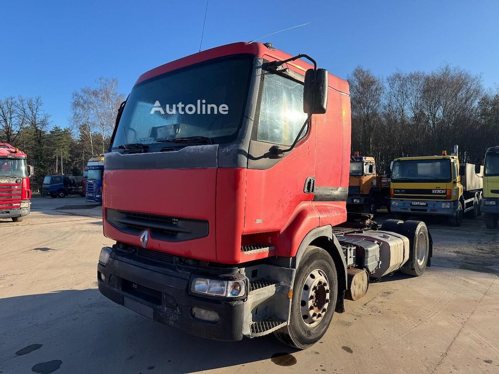 Renault Premium 385 (MANUAL PUMP & GEARBOX / BOITE & POMPE MANUELLE / EU tegljač