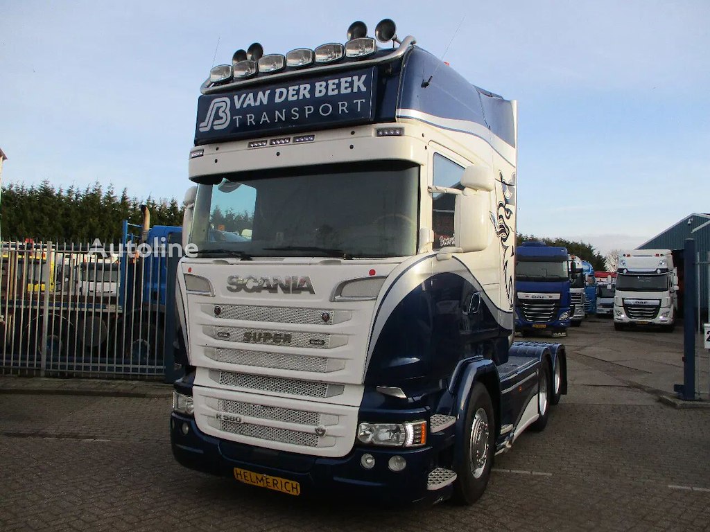 Scania R580 R 580 EURO 6 FULL AIR TOPLINE KING OF THE ROAD 6X2 RETADER tegljač