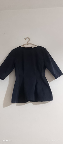 ZARA PEPLUM TEGET BLUZA,NOVO