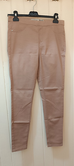 Denim Co krem pantalone