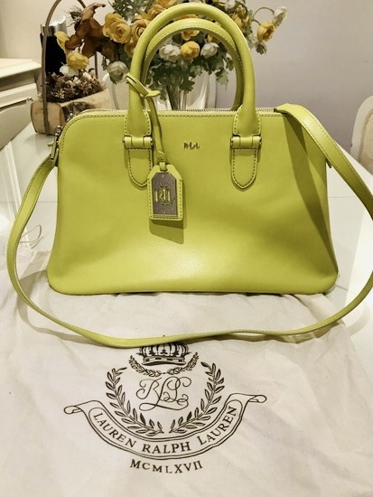 RALPH LAUREN Large Yellow Bag - NOVO