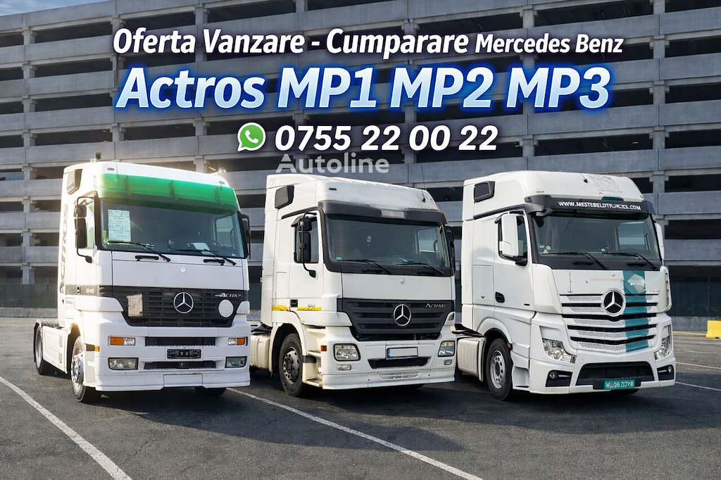 Motor za Mercedes-Benz Actros MP1 MP2 MP3 MP4 tegljača