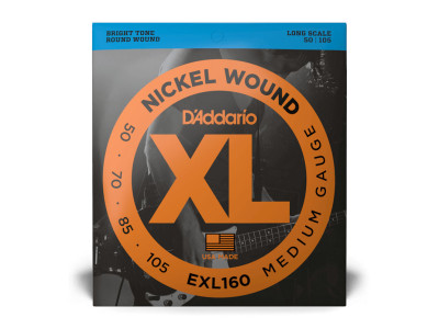 D'Addario EXL160 50-105 Medium Long Scale Bass Strings