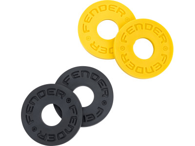 Fender PRIBOR x Third Man Hardware Strap Blocks Black and Yellow
