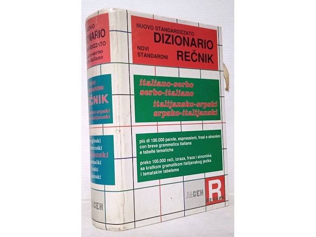 STANDARDNI ITALIJANSKO-SRPSKI REČNIK