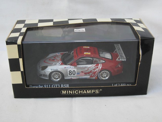 1:43 minichamps porsche 911 GT3 RSR
