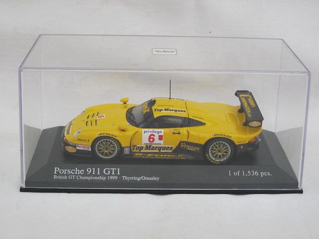 1:43 minichamps porsche 911 GT1