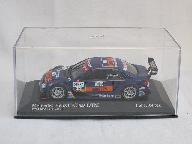 1:43 minichamps mercedes C klasse DTM