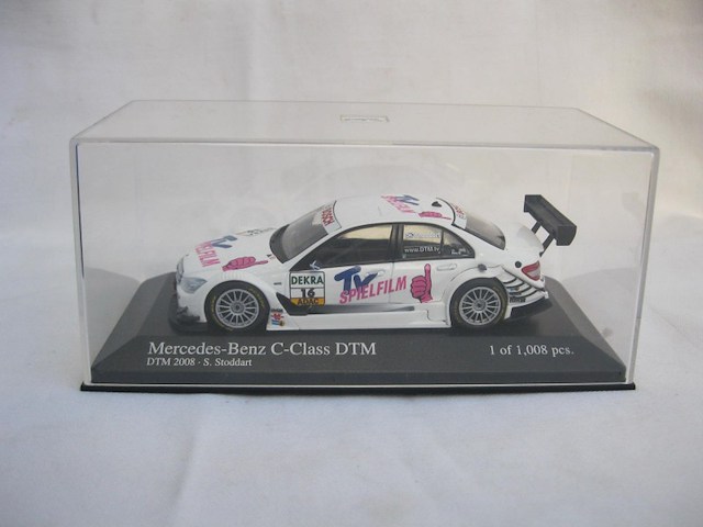 1:43 minichamps mercedes C klasse DTM