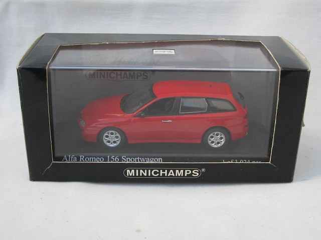 1:43 minichamps alfa romeo 156 sportwagon