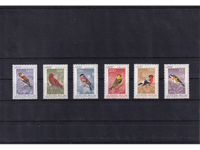Jugoslavija 1968 Fauna
