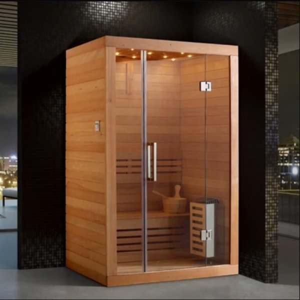 Sauna soba Nero – kanadski Hemlock – 1500x1050x1900 za 3 osobe 14730ID: EK000831171