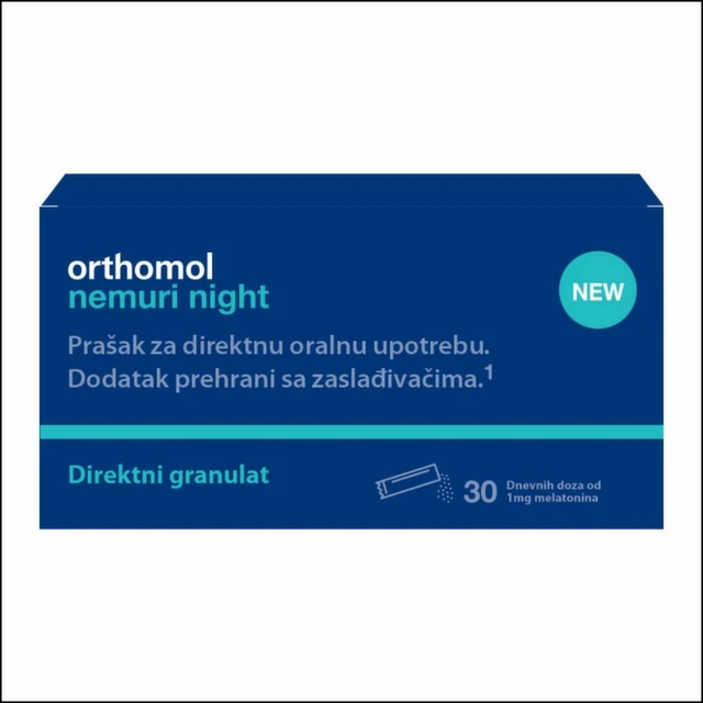 Orthomol Nemuri Night direktni granulat, 30 doza