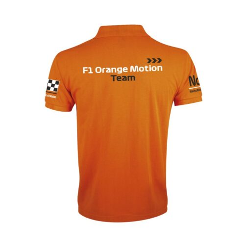 F1 Orange Motion Team Polo Majica