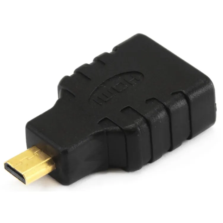 Adapter Micro HDMI (M) - HDMI (F) crni