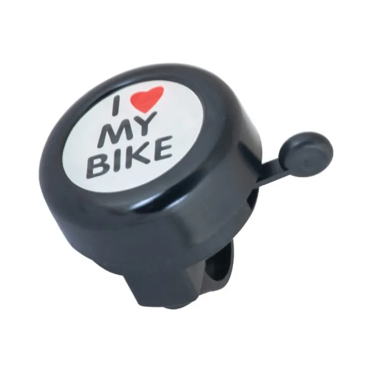 Zvono crno “i love my bike”