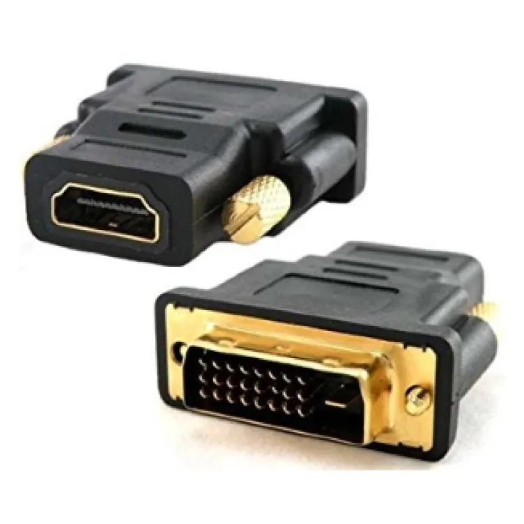 Adapter DVI-D Dual Link (M) - HDMI (F) crni