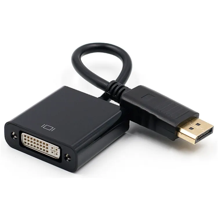Adapter DisplayPort (M) - DVI (F) crni