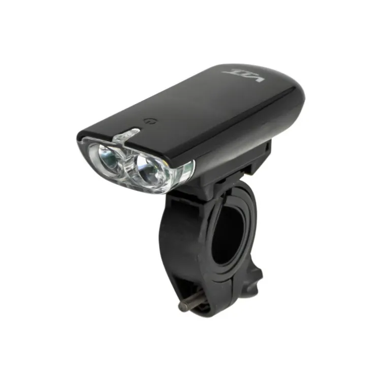 Lampa prednja square 2 super bright white led crna
