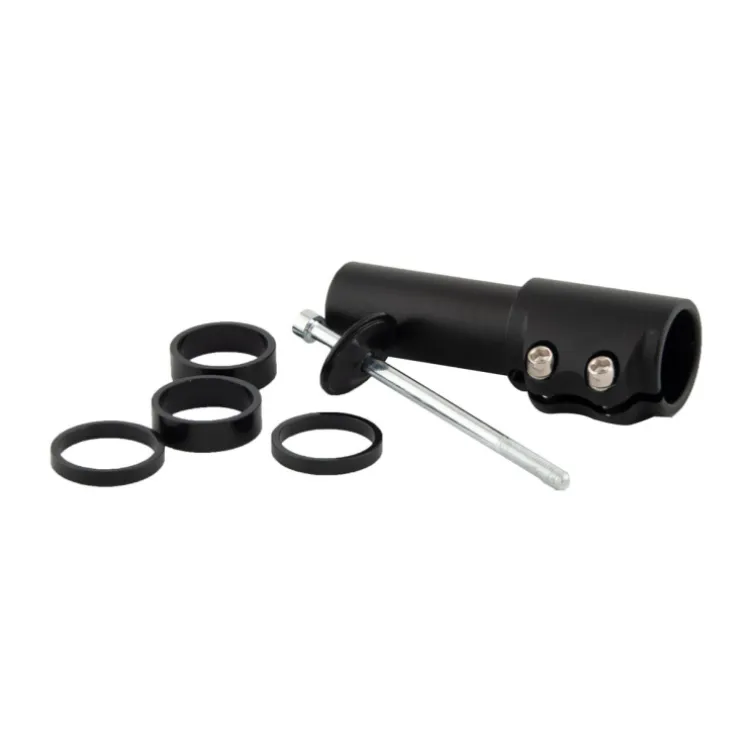Adapter lule a-head 28,6 50-100mm alu mat crni za montažu decijih sedišta