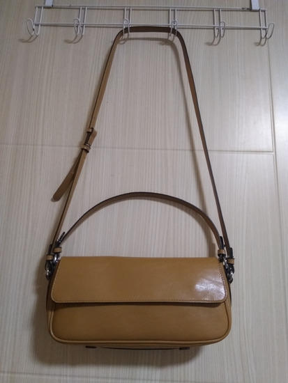 NOVA ZARA Oker/SENF boje,Rucna/Rame/Crossbody