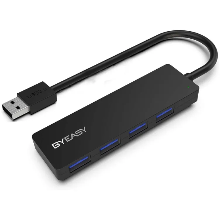USB 3.0 - HUB 4port USB 3.0 crni