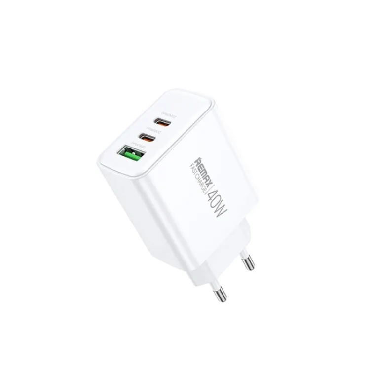 Strujni Fast punjač Kiddy 1xUSB 3.0 + 2xTIP C 20W RP-U123, beli
