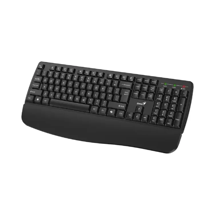 KB-7123 Wireless USB US wireless crna tastatura