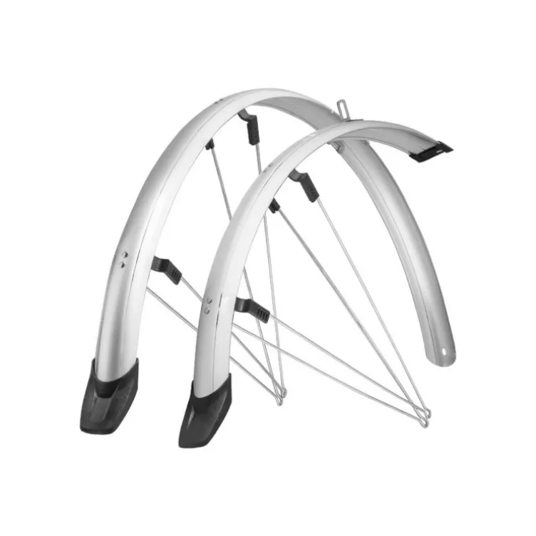 Blatobran eurofender 700c pvc silver 48 mm širina sporty montaža