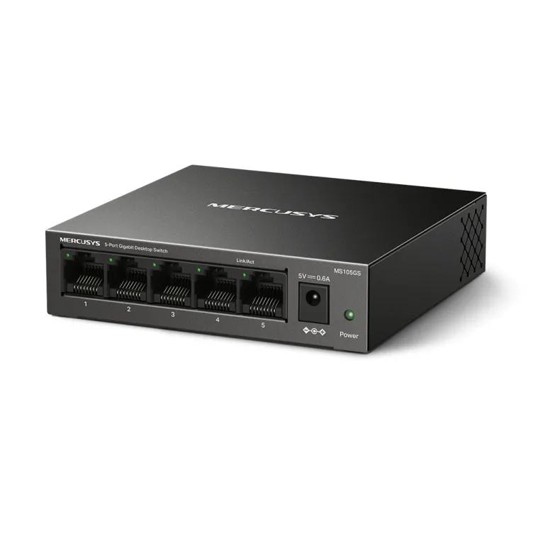 MS105GS(UN) 5-Port Gigabit Desktop Switch