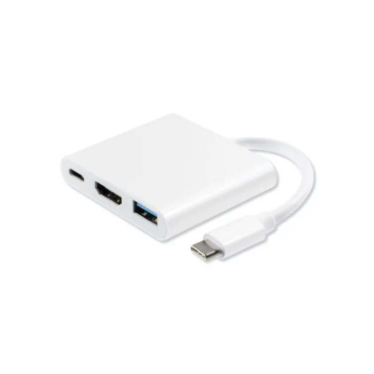 Adapter - konvertor USB 3.1 tip C - USB 3.0 + HDMI + tip C