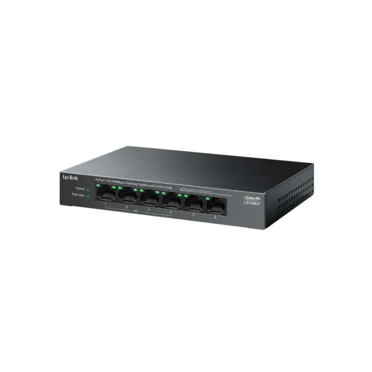 LS106LP(UN) 6-port 10/100mbps Desktop switch