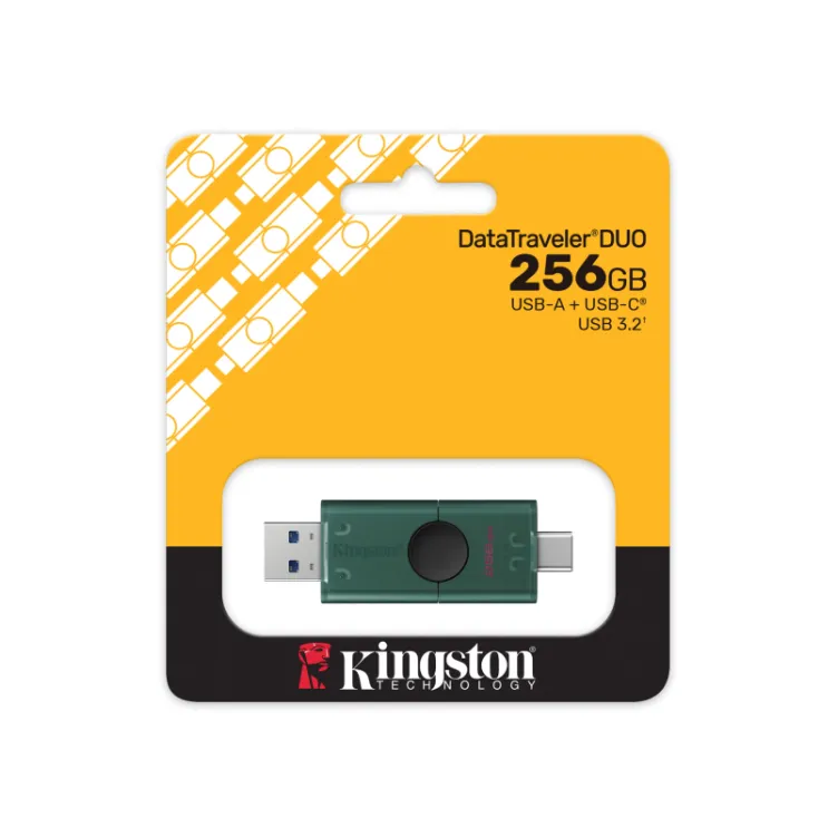 256GB DataTraveler Duo Gen2 3.2/USB flash DTDEG2/256GB crni