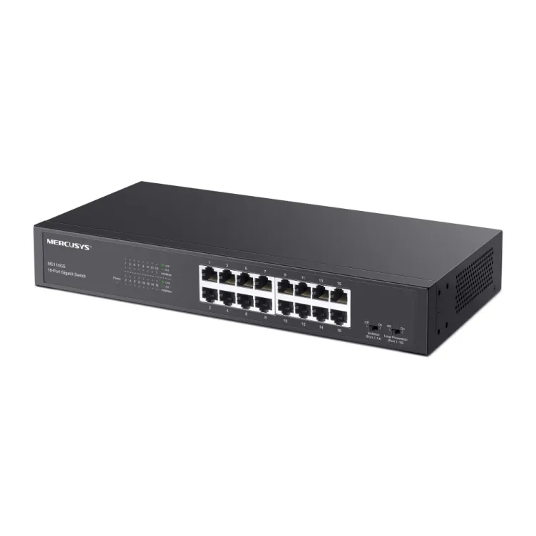 MS116GS(UN) 16-Port Gigabit Desktop/Rackmount Switch